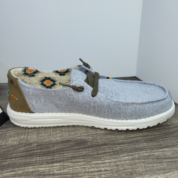 Hey Dude | Shoes | Hey Dude Wendy Rodeo Blue Aztec Womens Lightweight ...